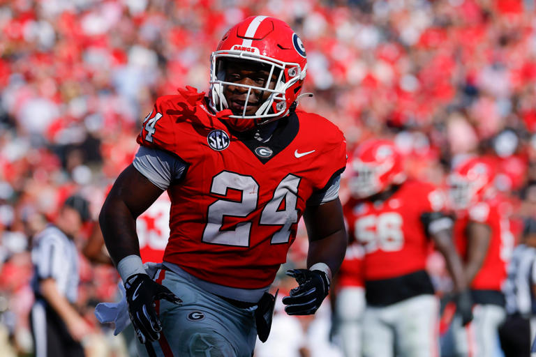Georgia football's ranking in the US LBM Coaches Poll after Week 13
