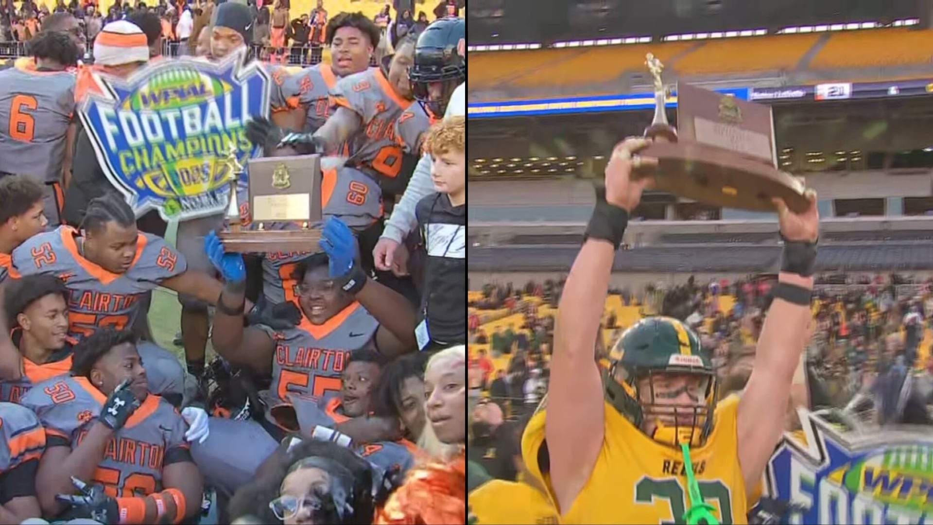 Winners crowned in WPIAL Class 1A, 2A high school football championships