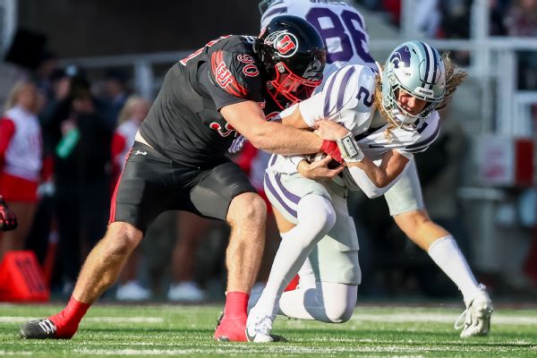 Standout Utah DE John Henry Daley injures leg vs. Kansas State