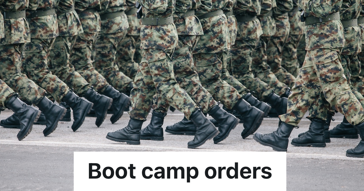 A Cadet Pushes Back During Boot Camp, And Quickly Learns To Improve His ...