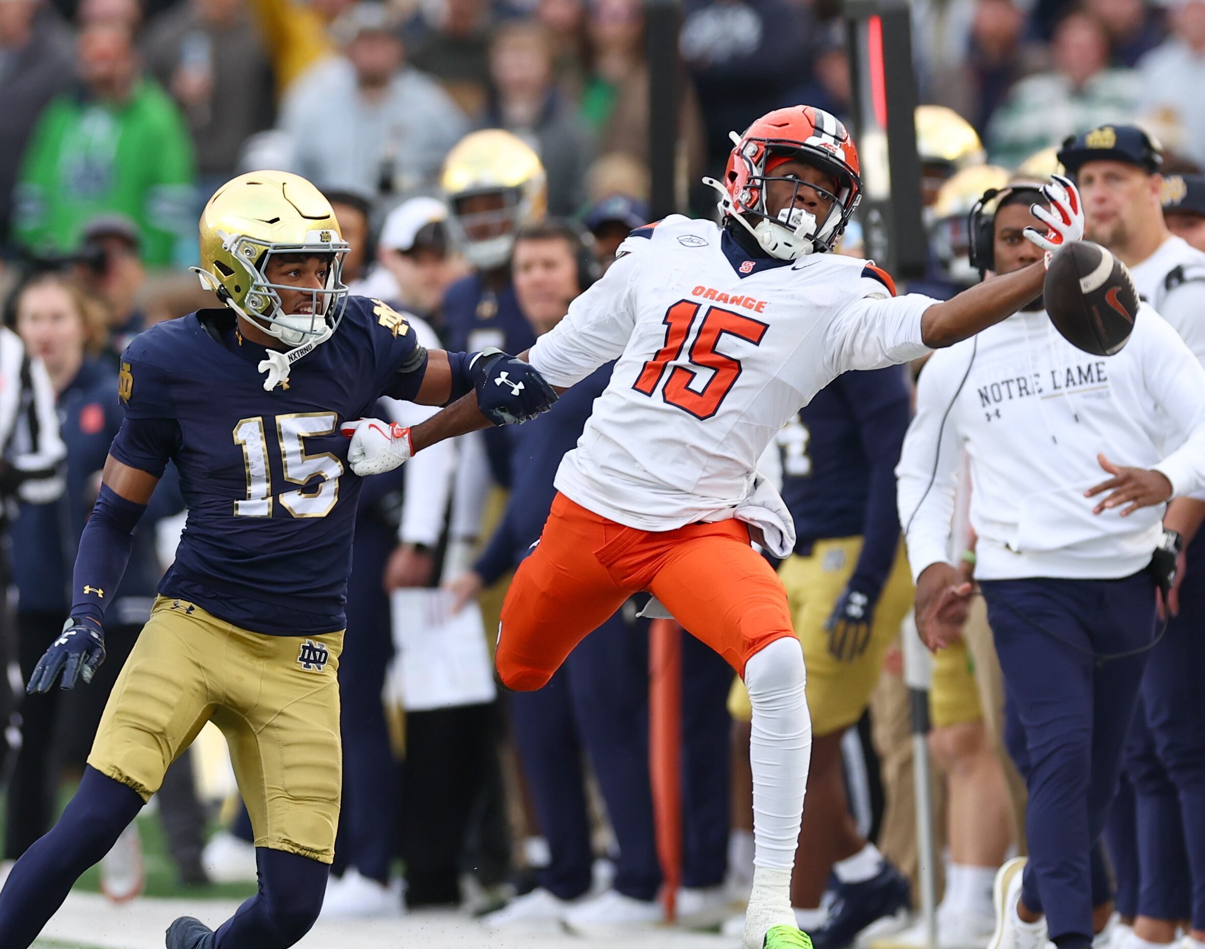 Syracuse suffers worst loss since 1800s in lopsided loss to No. 9 Notre ...