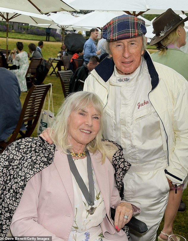 Formula One icon Sir Jackie Stewart opens up on his wife's ...