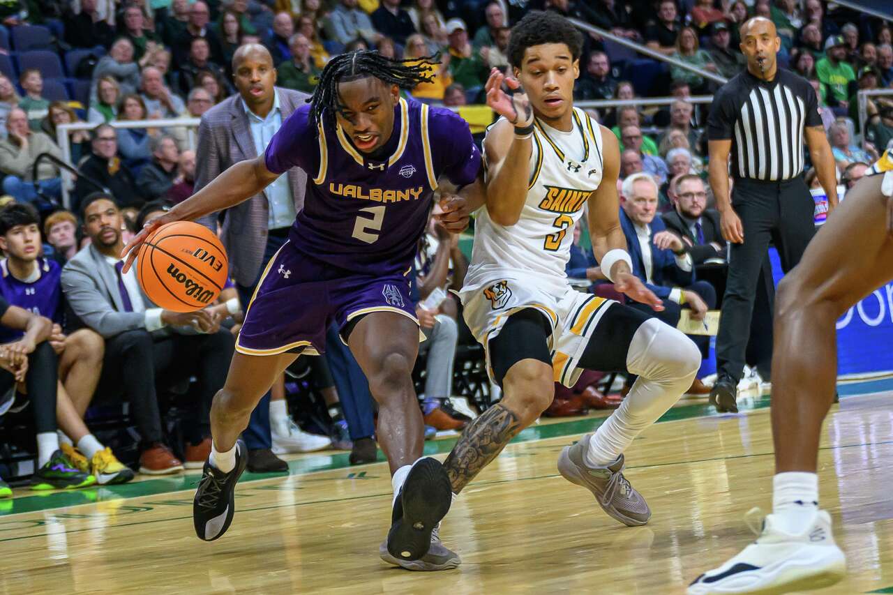 Cornell uses 3-point shot to beat UAlbany men's basketball