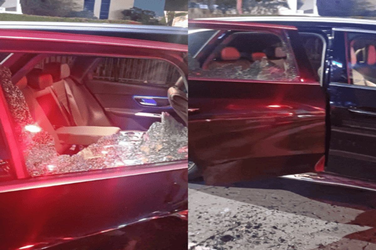 Hijacker shot after targeting G20 car full of police officers