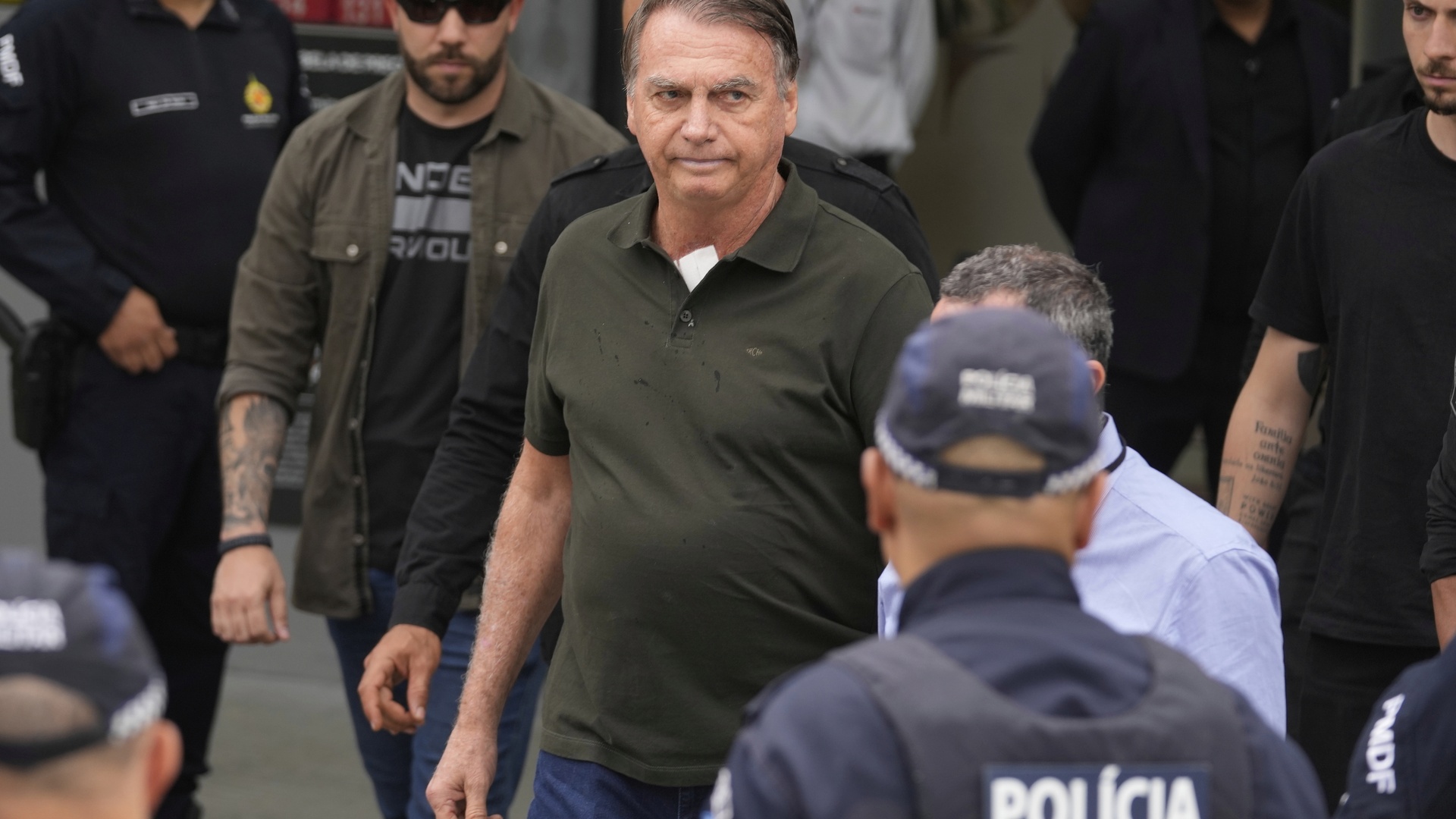 Brazil's Bolsonaro arrested on suspicion of attempting to flee prison ...