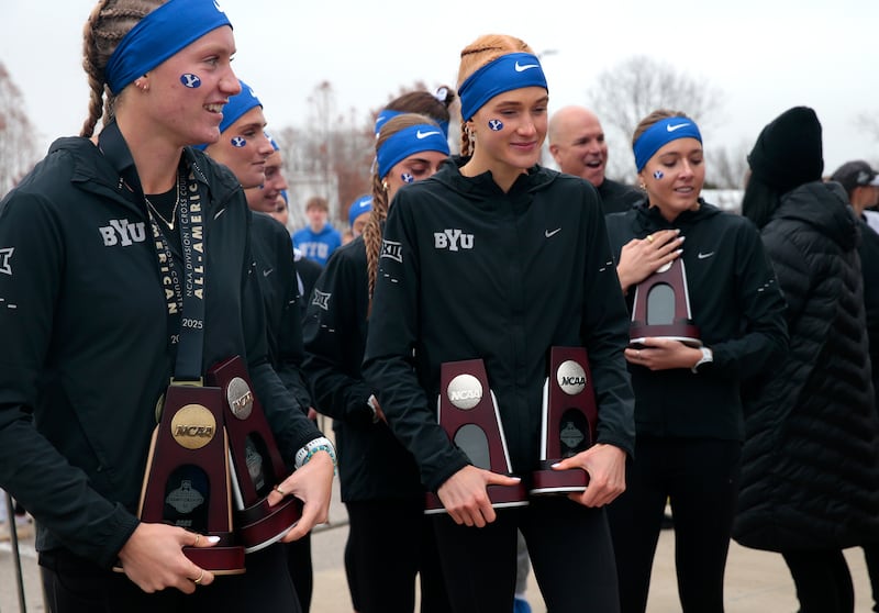 BYU becomes first school to accomplish this feat thanks to Jane Hedengren and Riley Chamberlain ...