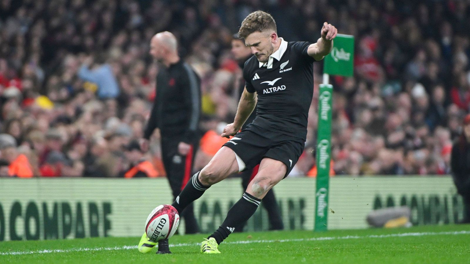 All Blacks sweep aside Wales as Damian McKenzie shines in seven-try Cardiff rout
