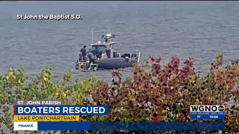 St. John the Baptist Search and Rescue Team saves two boaters from Lake ...