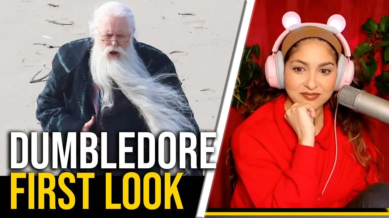 Harry Potter series first look at Dumbledore