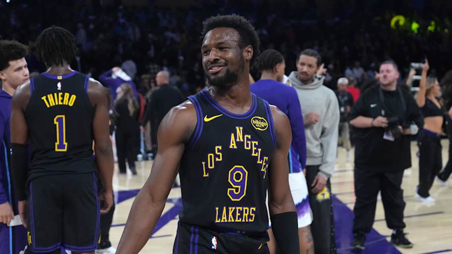 Lakers' Bronny James Shows Out in First G League Game of Season