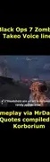 Black Ops 7 Zombies ALL Takeo Dialogue/Quotes Gameplay Showcase! BO7 ...