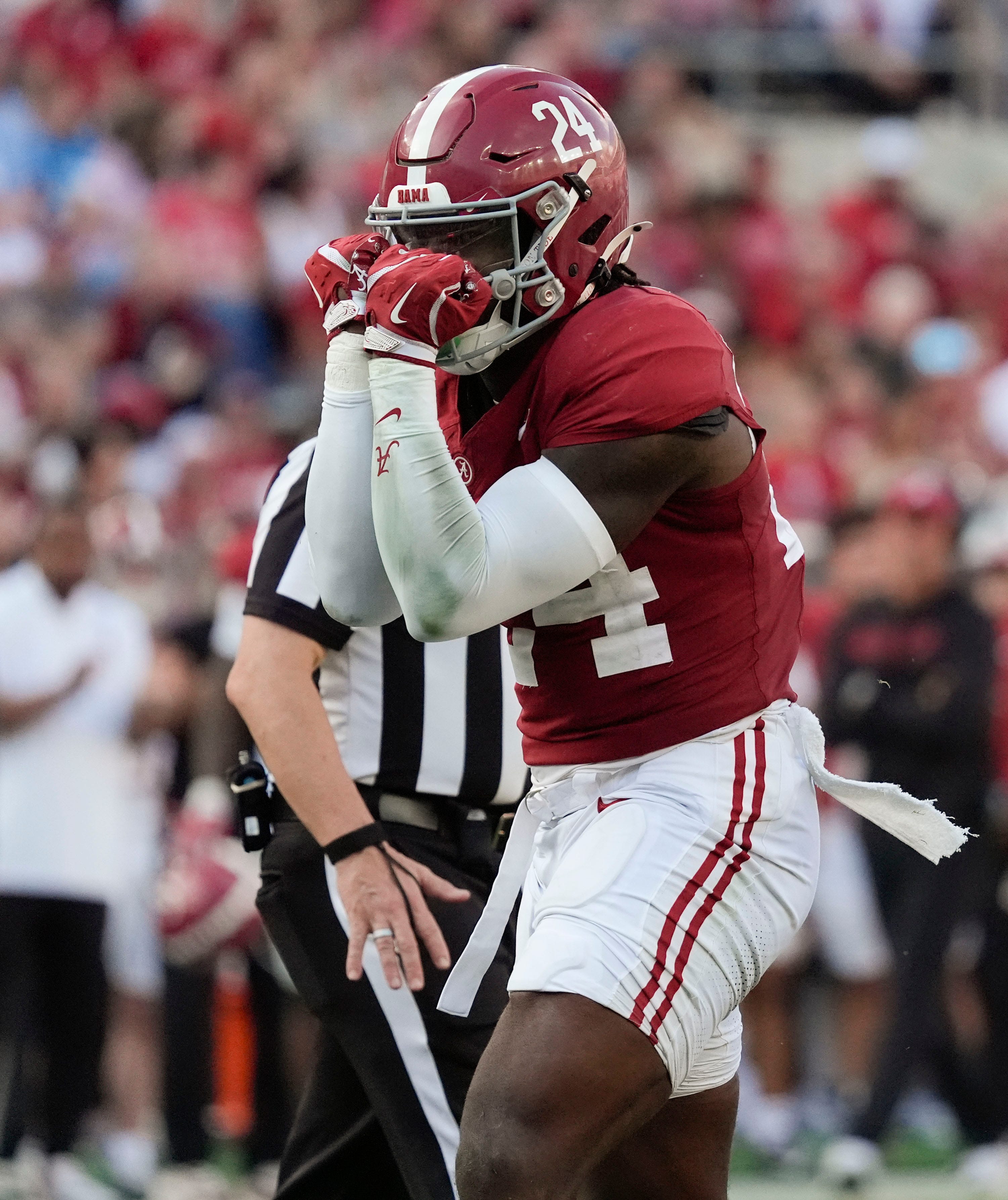 Alabama football loses linebacker Noah Carter to transfer portal