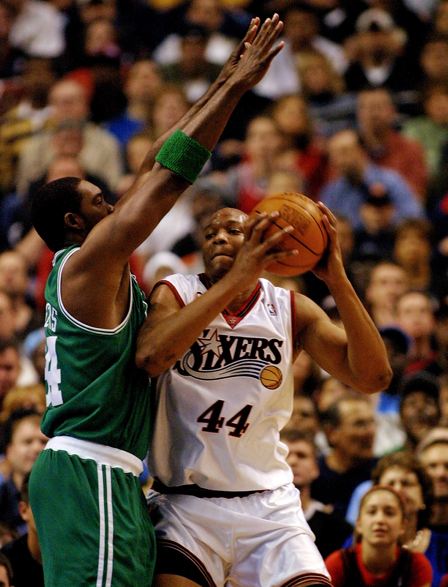 Boston Celtics jersey history No. 54 - Rodney Rogers (2002)