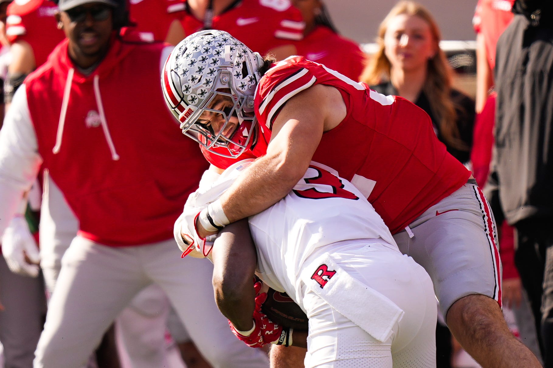 Ohio State players look ahead to Michigan game after beating Rutgers