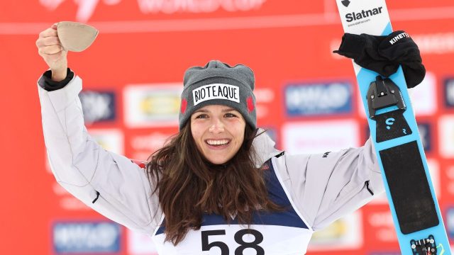 Canada’s Abi Strate soars to second straight silver at ski jumping ...