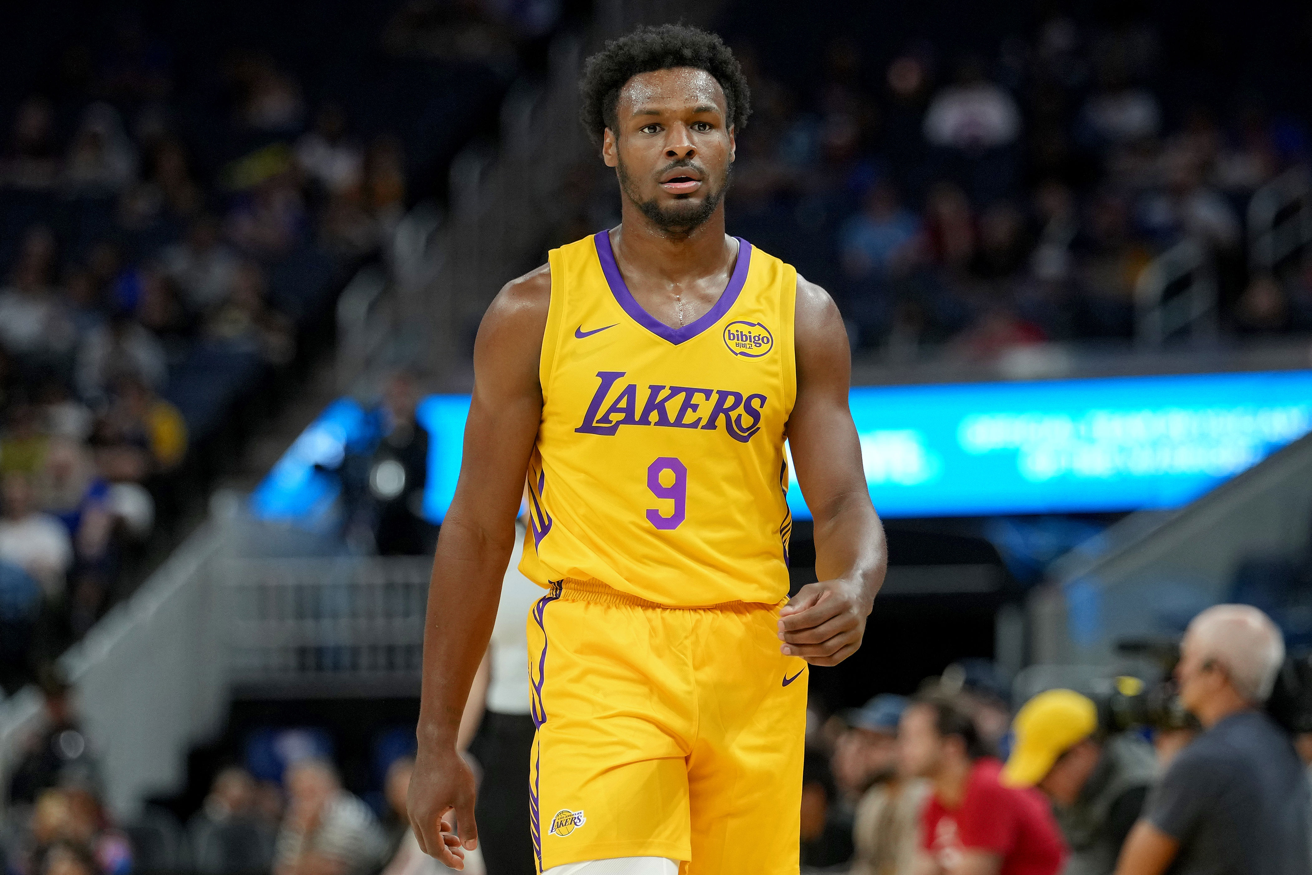 Lakers announce surprise Bronny James decision after Luka Doncic injury