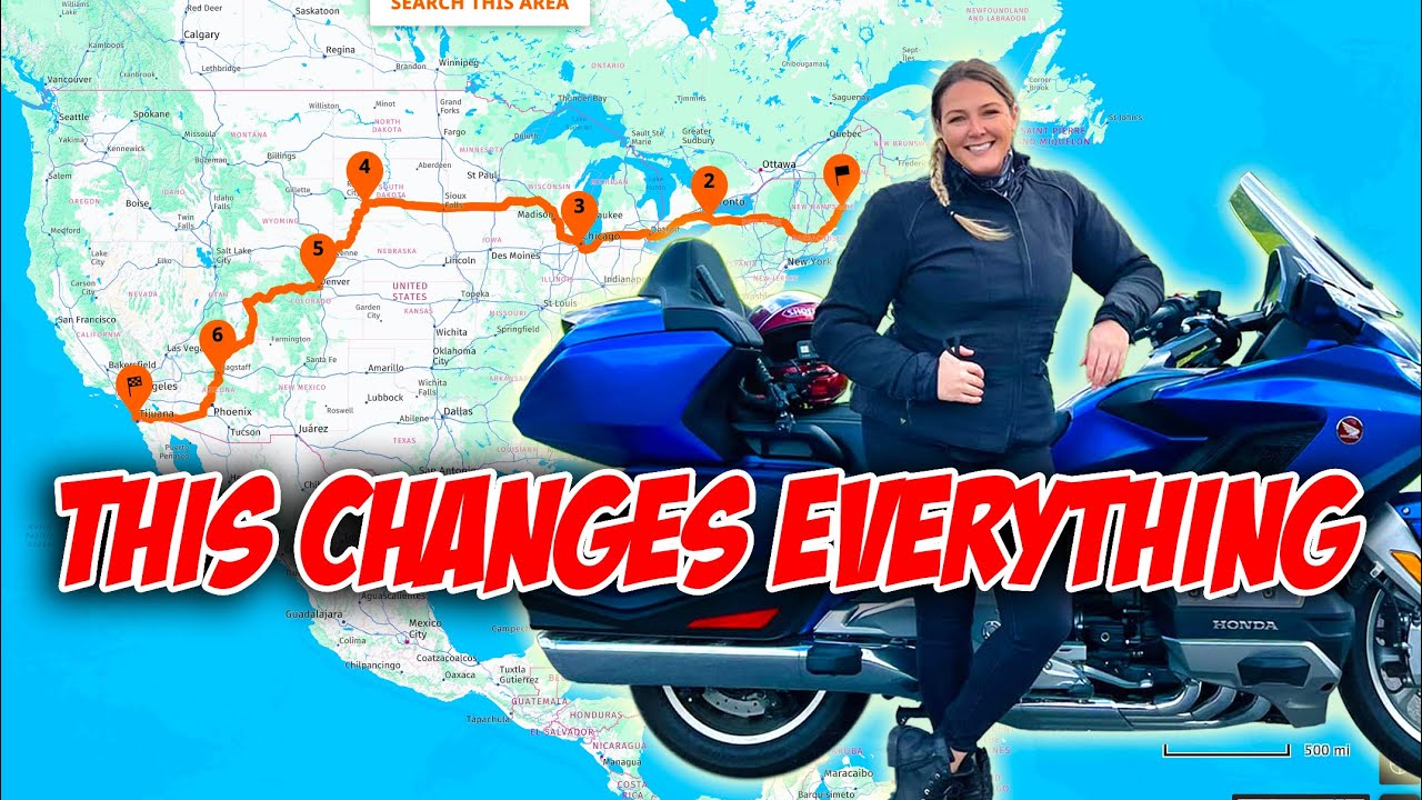 I’m transforming my motorcycle travels forever!