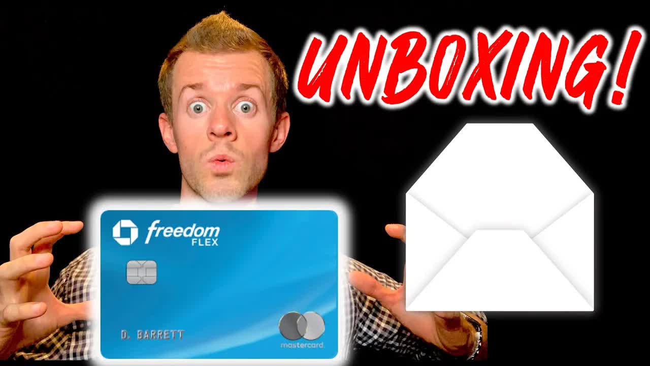 Chase Freedom Flex unboxing! (Best Chase credit card | Cash back credit ...