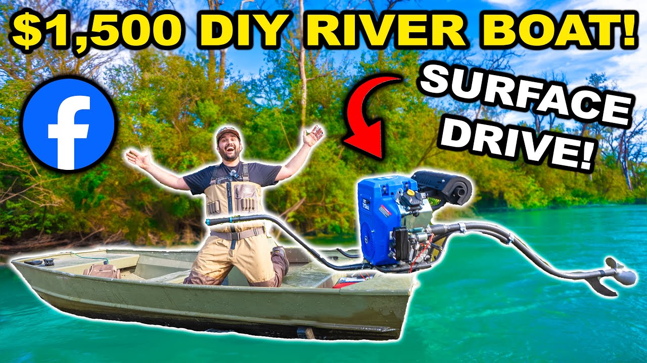 Building a $1,500 duck hunting river boat