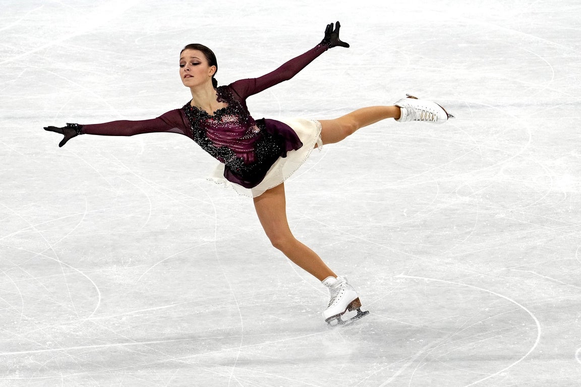 Astounding photos showcase Russian figure skating icon Anna Shcherbakova
