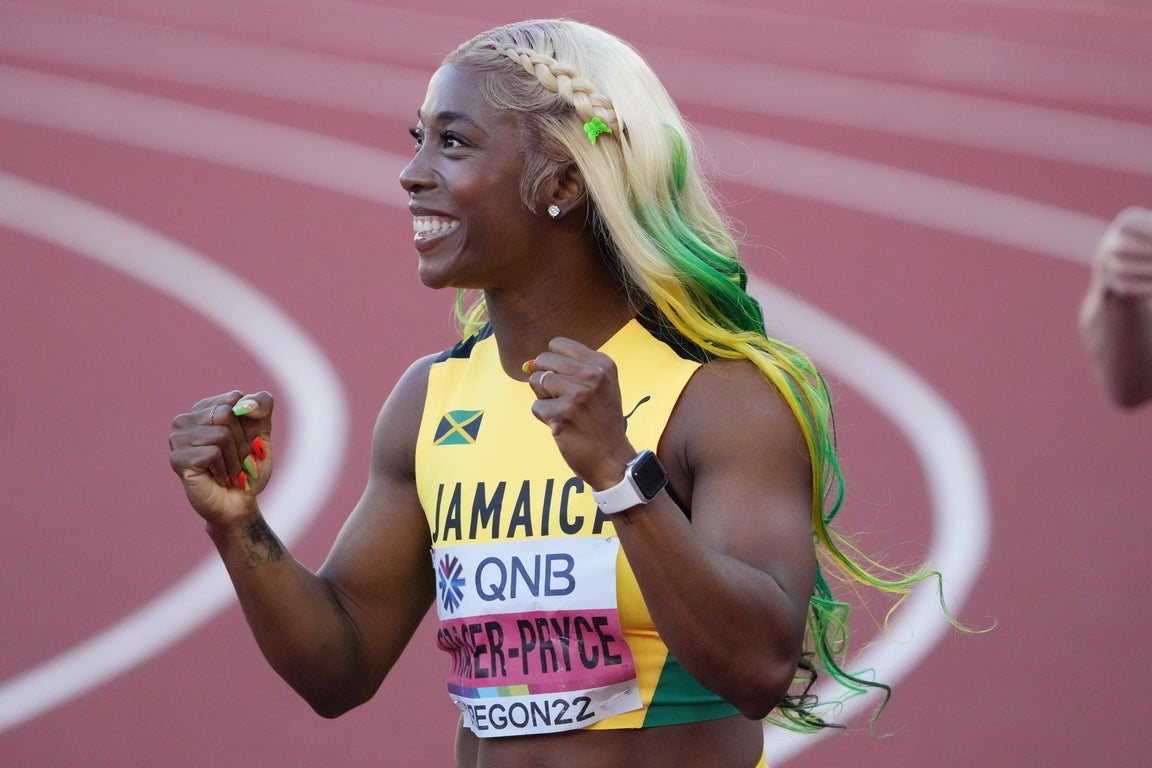Jamaican sprint legend Shelly-Ann Fraser-Pryce brings unmatched energy ...