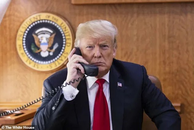 Donald Trump's secret phone call reveals drastic change to Ukraine ...