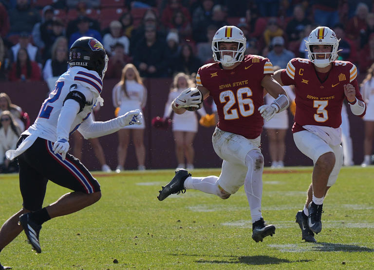 Former Iowa State running back Carson Hansen transfers to Penn State