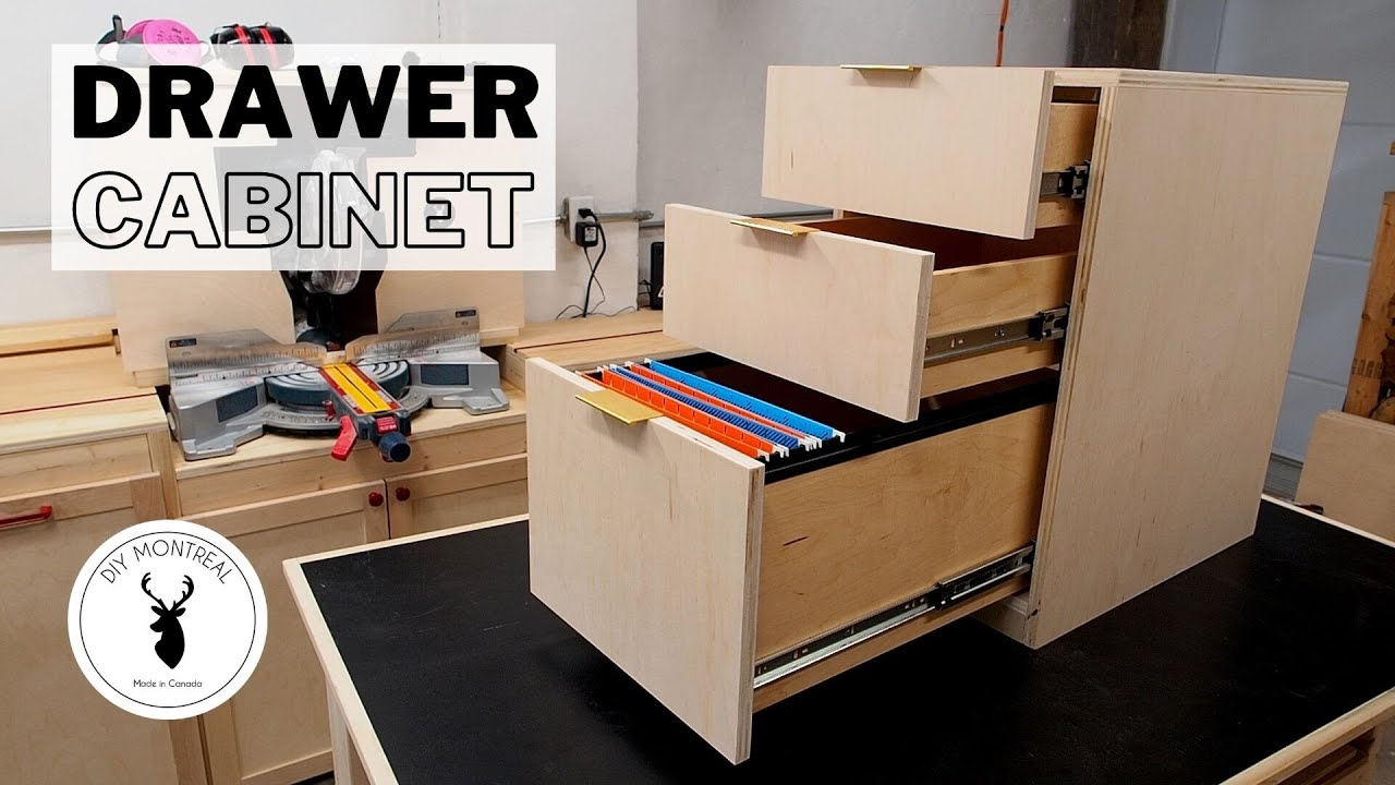 Making and installing new drawers