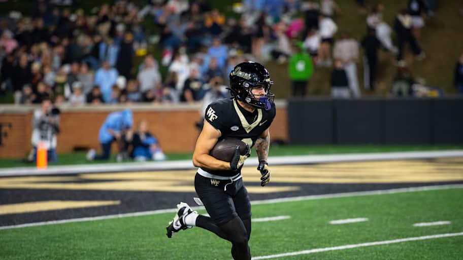 Wake Forest in Full Control After One Half Against the Delaware Blue Hens