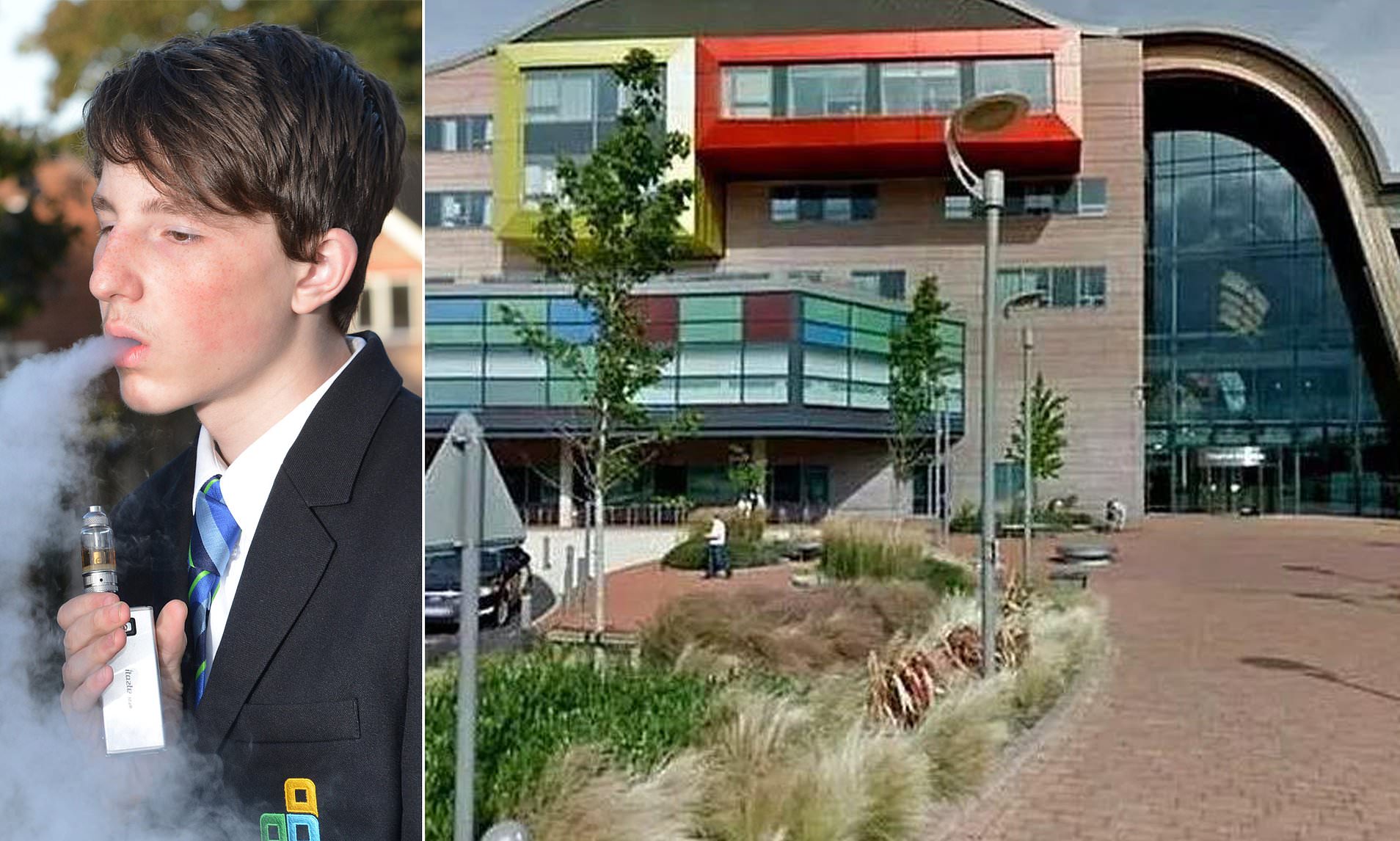 First NHS vaping addiction clinic has children as young as ELEVEN on ...