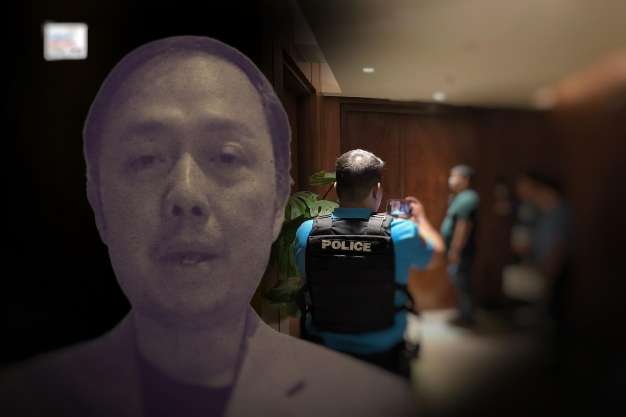 Taguig police serves arrest warrant vs Zaldy Co at BGC Condo