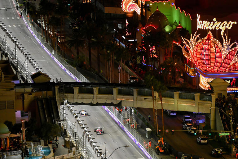 F1 Vegas GP live: Verstappen wins as Norris holds second after issue