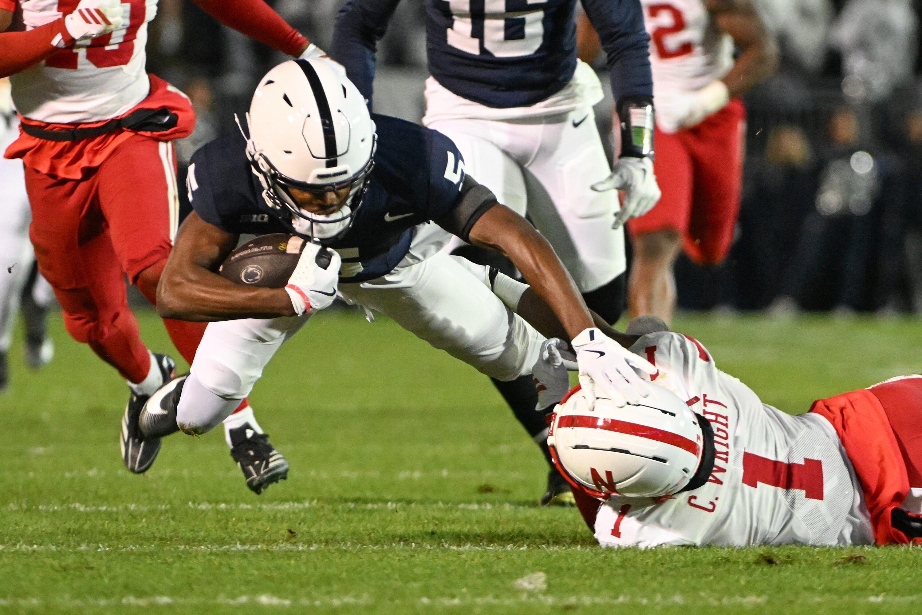 Allen becomes Penn State’s career rushing leader as Nittany Lions pound ...