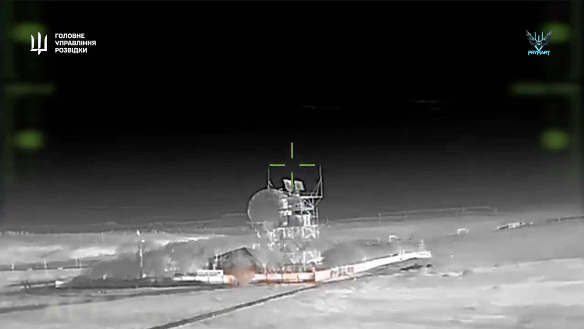 Ukrainian military shares video of wild strikes against Russian assets ...