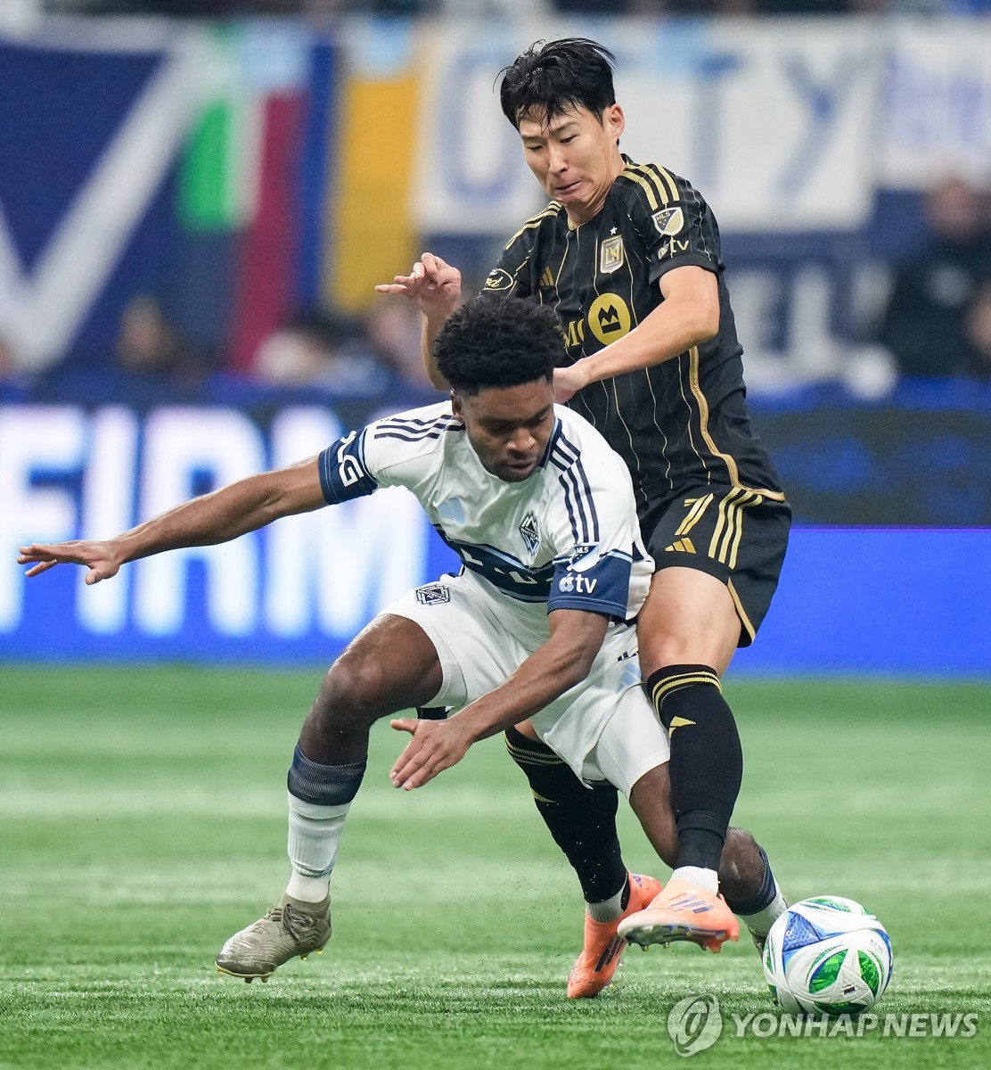 (LEAD) Son Heung-min scores twice, misses penalty as LAFC lose in MLS ...