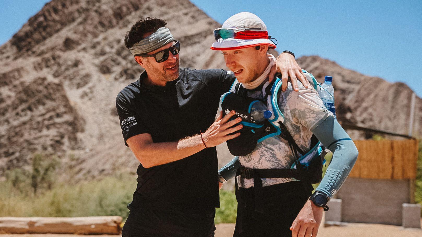 Ultra-marathon runner sets record in 53C desert race