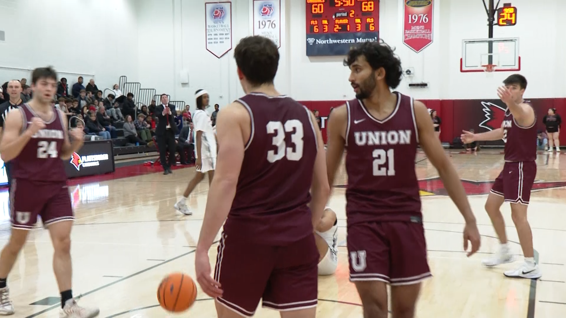 Plattsburgh State men's basketball falls to Union, 80-73