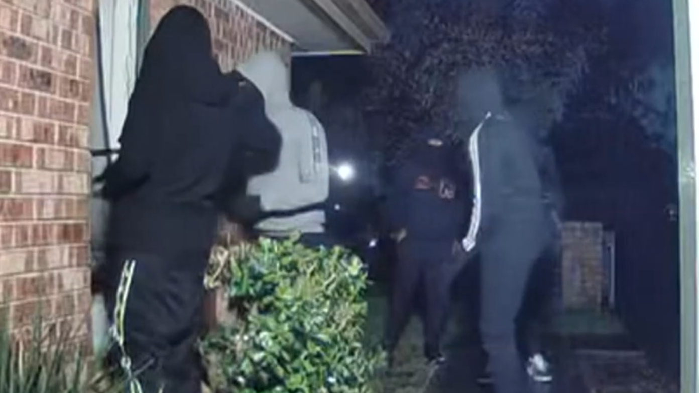 Disabled man 'terrified' after machete gang ransacks home