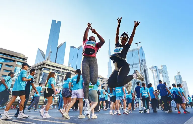 Photos: Dubai Run 2025 turns Sheikh Zayed Road into sea of blue