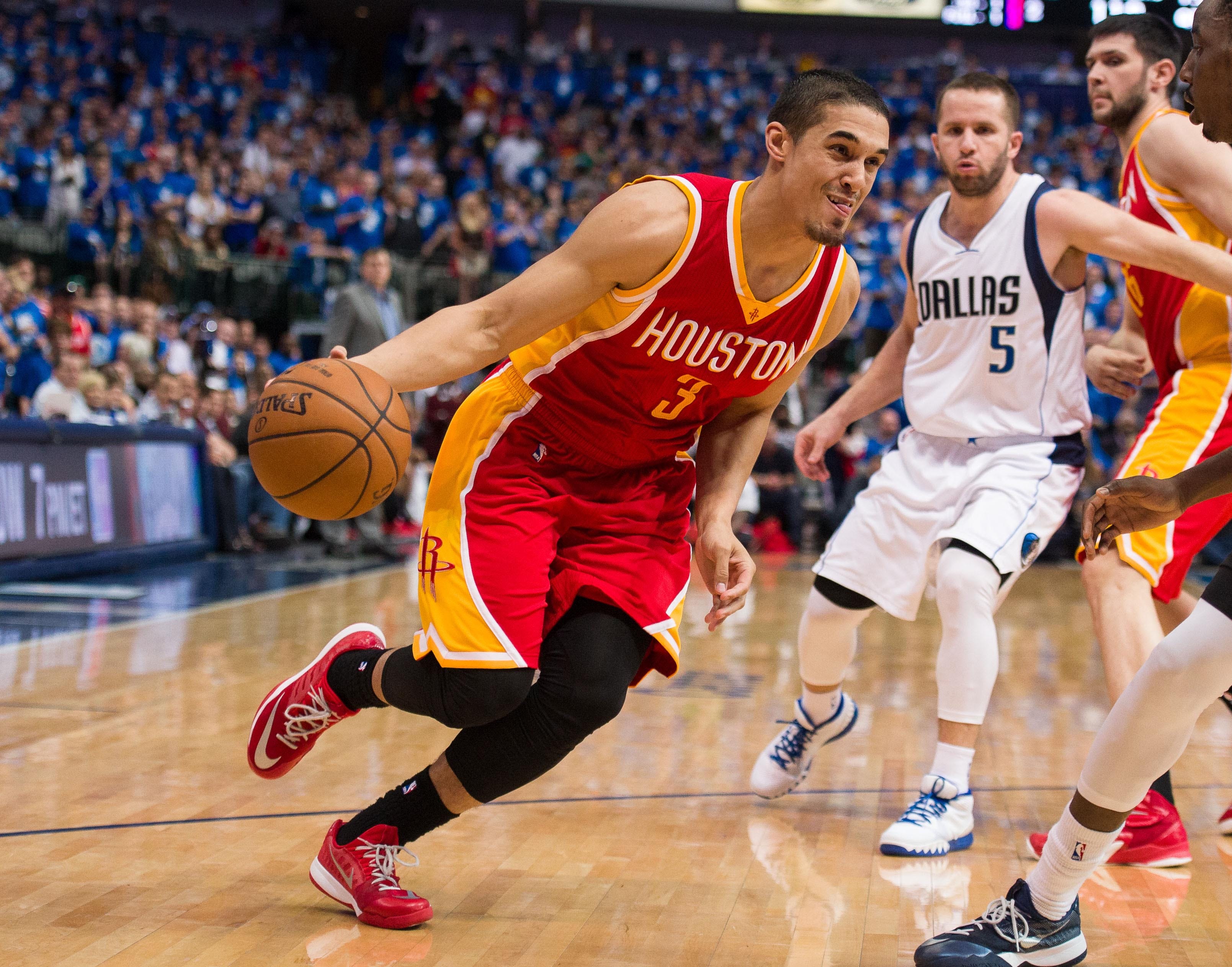Houston Rockets jersey history No. 3 - Nick Johnson (2014-15)