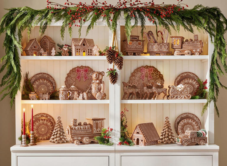 Pottery Barn's 'Gingerbread' Christmas Collection Is Iconic in the ...