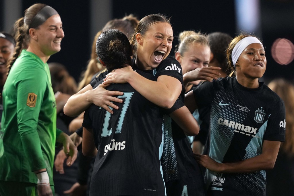 Gotham FC capture second NWSL title in three years behind Rose Lavelle ...