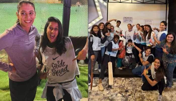Team Groom Vs Team Bride: Smriti Mandhana & Palash Muchhal Play Pre ...