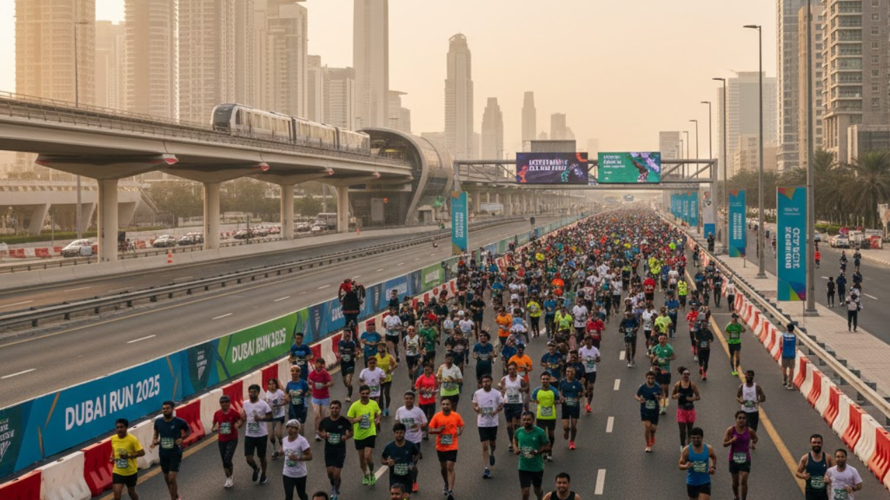 RTA announces extended metro hours and road closures for Dubai Run 2025 ...