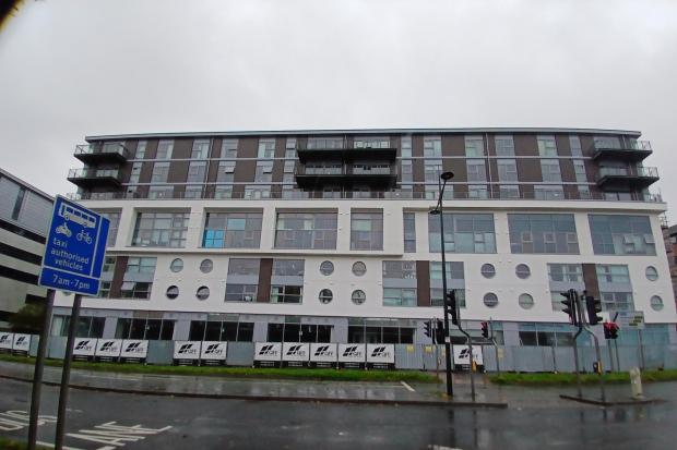 Work on 'dangerous' building in the town centre reaches major milestone
