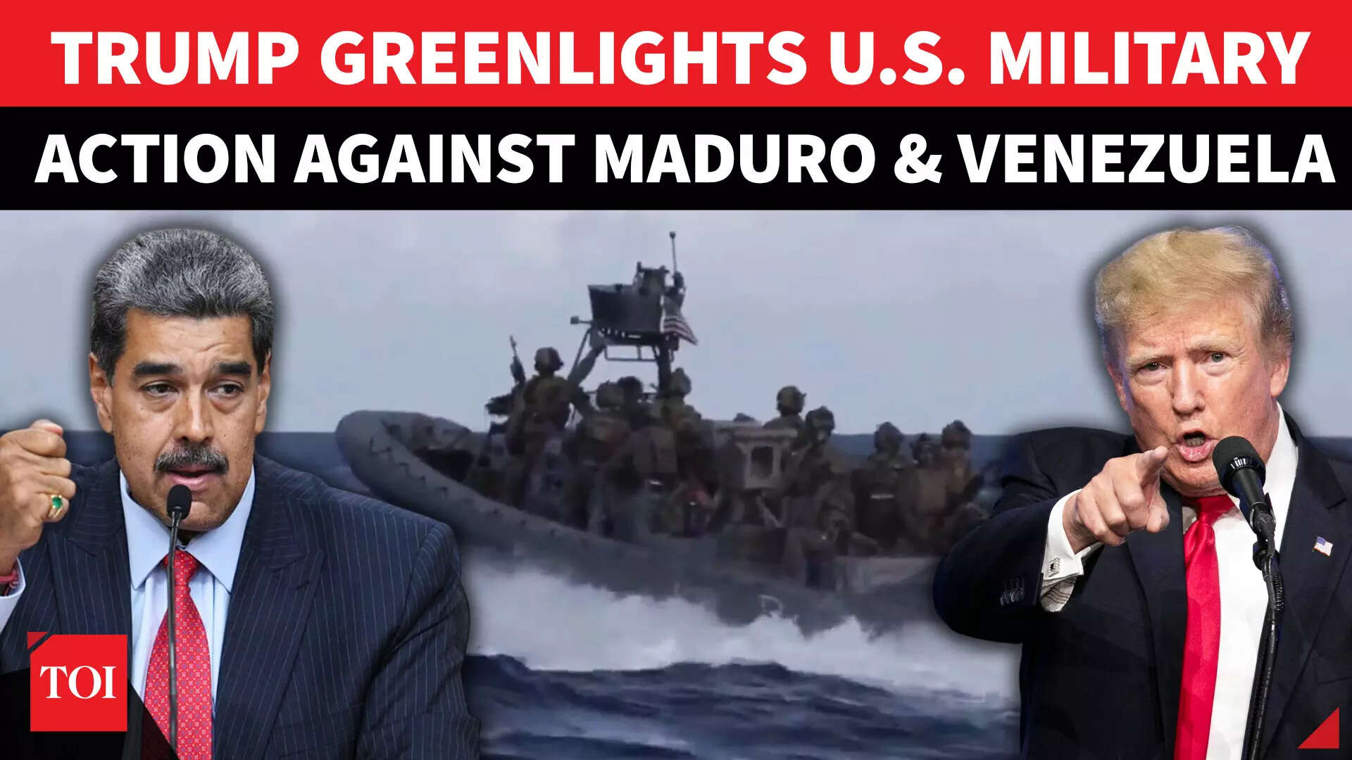 Trump ORDERS Military Action Against Venezuela; U.S. Forces Close In As ...