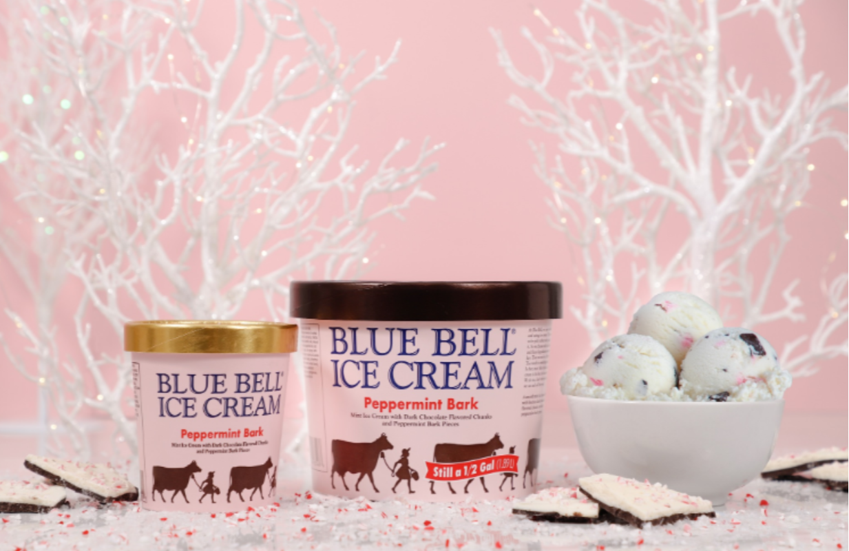 Peppermint Bark Ice Cream returns as Blue Bell rolls out its seasonal ...