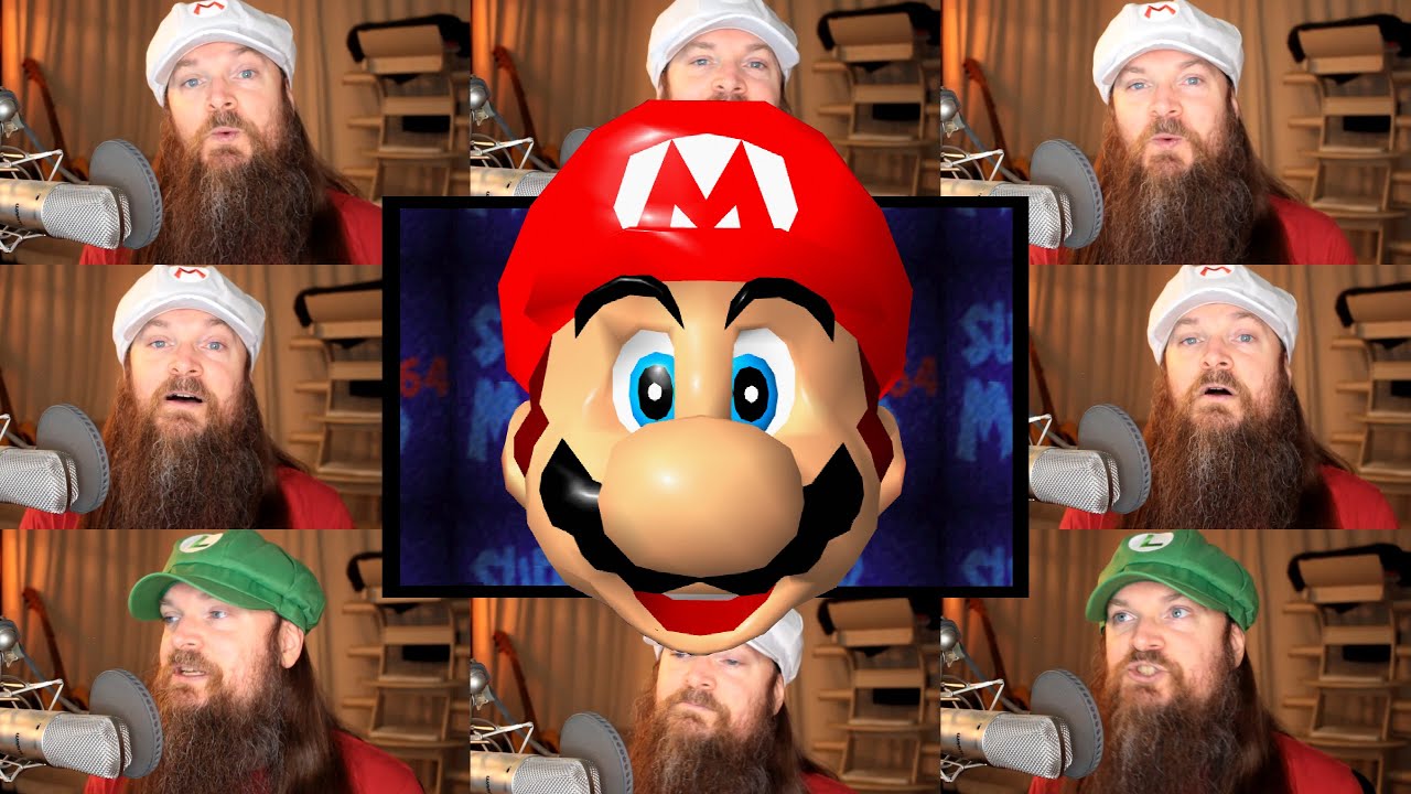 Super Mario 64 - File select acapella!