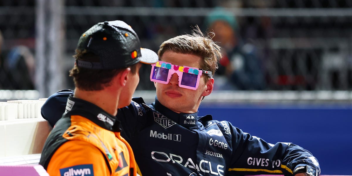 Terry Crews Drives Las Vegas Grand Prix Podium Around the Track in a ...