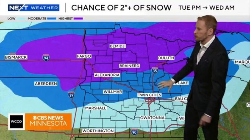 Today is a WCCO Top 10 Weather Day; turning old and wet by midweek